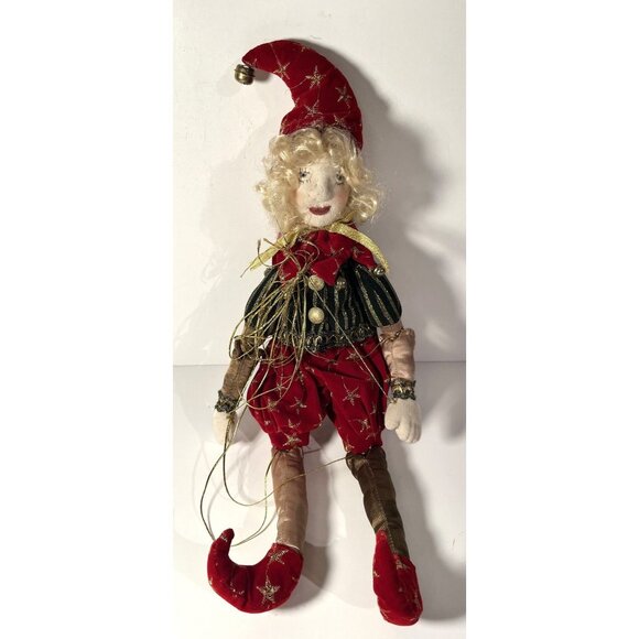 Holiday | Mark Roberts Jester Marionette String Puppet Christmas ...